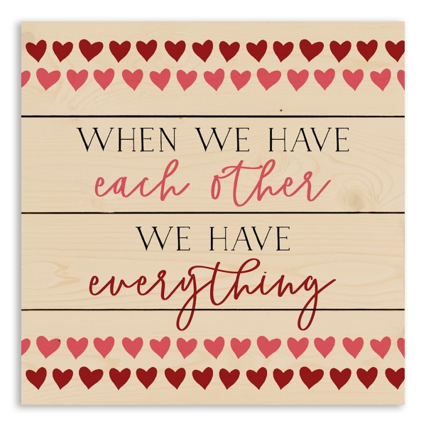 Kirklands We Have Everything Wood Wall Plaque | Hamilton Place