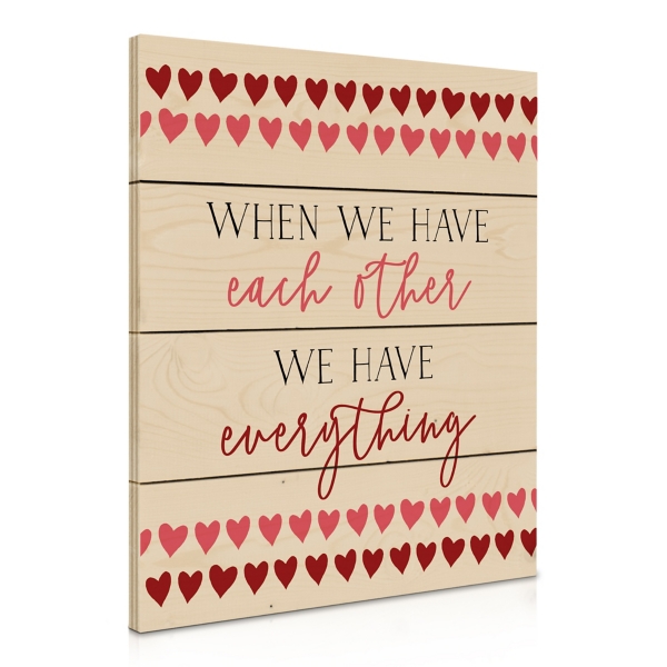 Kirklands We Have Everything Wood Wall Plaque | Hamilton Place