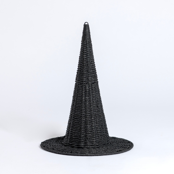 Black Wicker Witch Hat, 18 in. | Kirklands Home