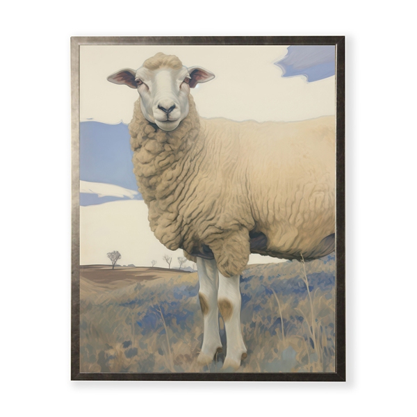 Vintage Sheep Framed Art Print | Kirklands Home