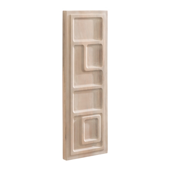 Natural Wood Carved Yuvan Wall Plaque | Kirklands Home