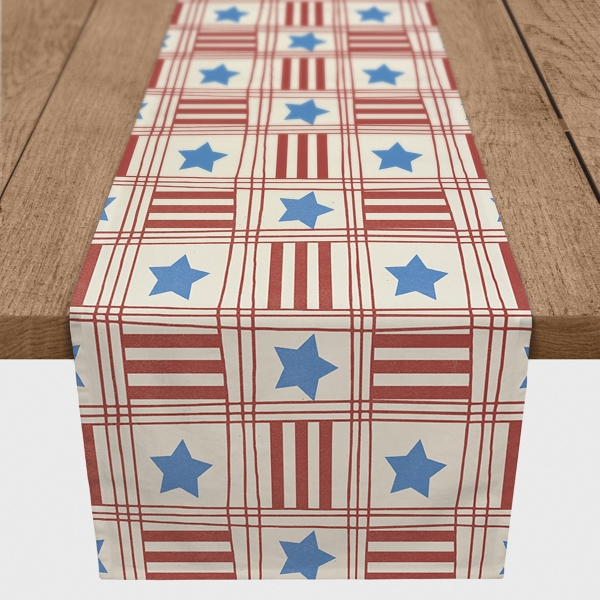 4th of July Stars & Stripes Table Runner, 72 in. | Kirklands Home