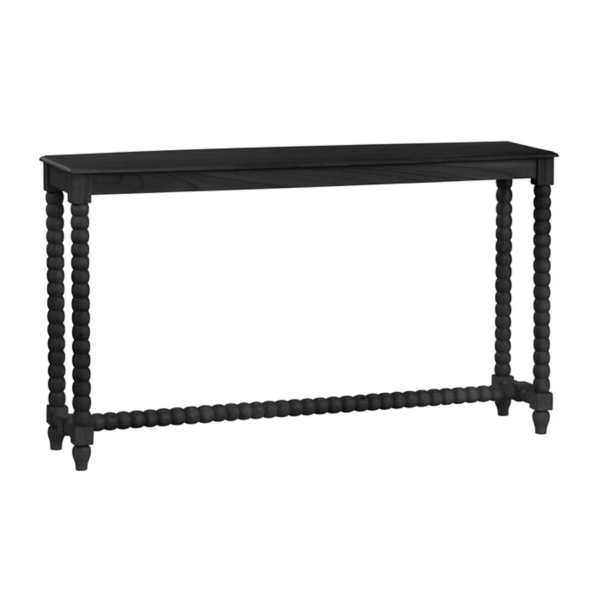 Black Beaded Murphy Console Table | Kirklands Home
