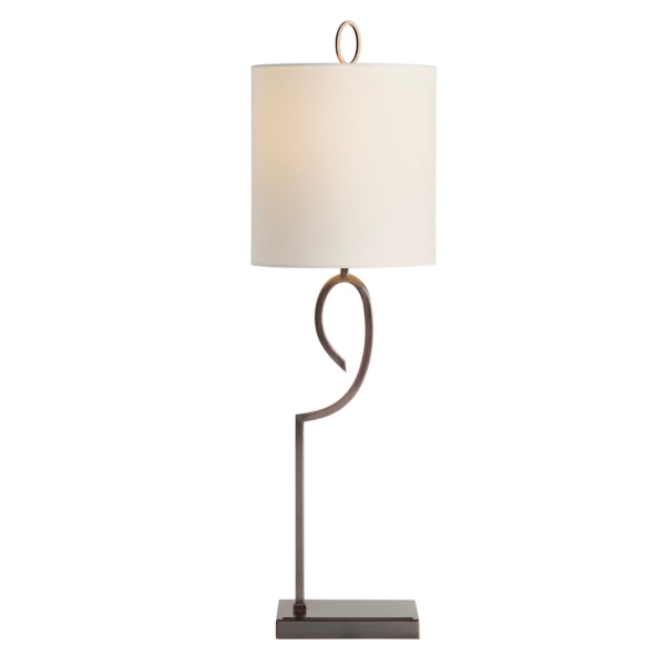 Kirklands Bronze Abstract Curve Table Lamp | Hamilton Place