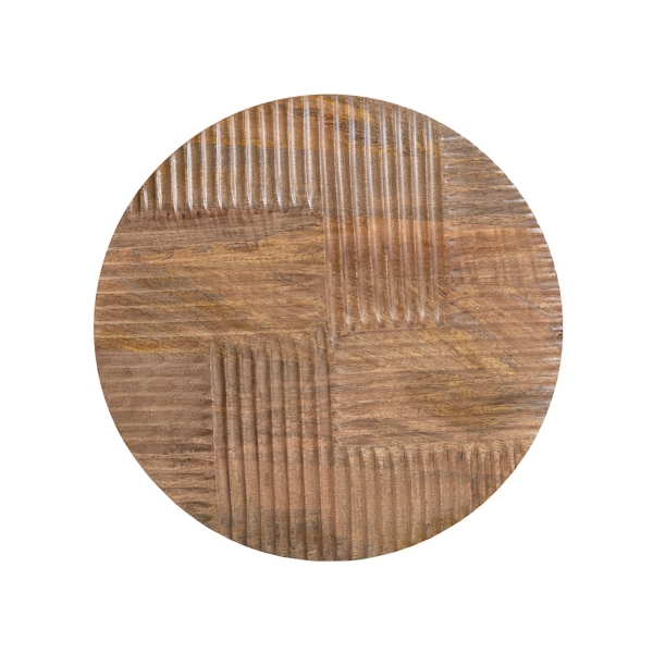 Round wood plaque | Hamilton Place