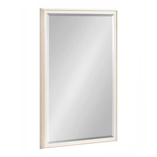 White rectangle mirror | Hamilton Place