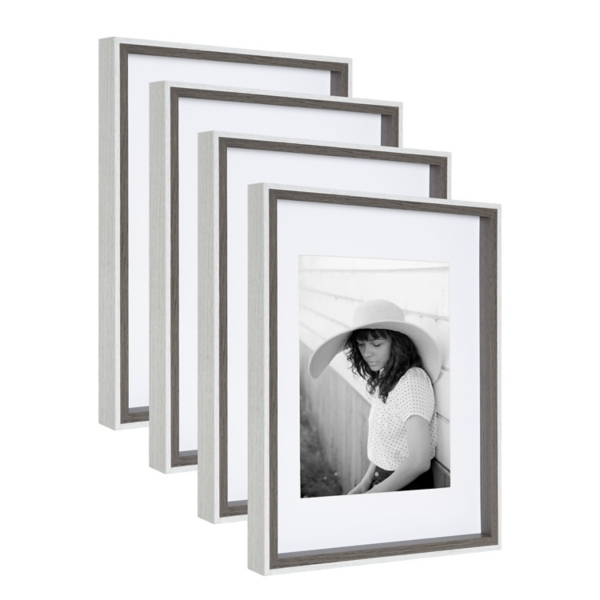 Gray and White 4-pc. Gallery Wall Frame Set | Kirklands Home
