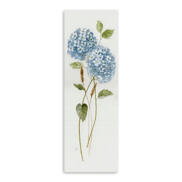 Petite Blue Hydrangea II Canvas Art Print | Kirklands Home