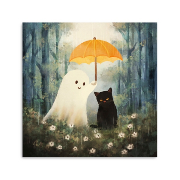Purranormal Protection Halloween Canvas Art Print | Kirklands Home