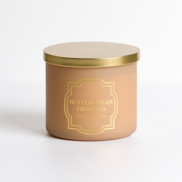 Buttercream Frosting 14 oz. 3-Wick Jar Candle | Kirklands Home