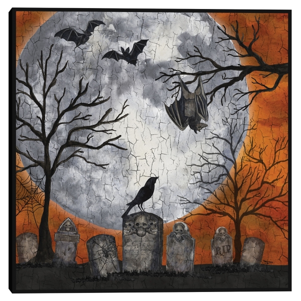 Something Wicked Framed Canvas Art Print | Kirklands Home