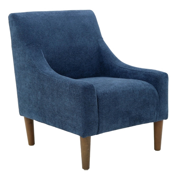 Indigo Blue Upholstered Shea Accent Chair | Kirklands Home