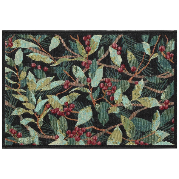 Winter Blooms Accent Rug, 28x47 | Kirklands Home