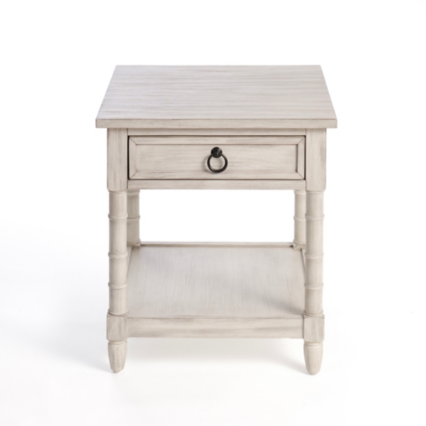 Casey Cream End Table | Kirklands Home