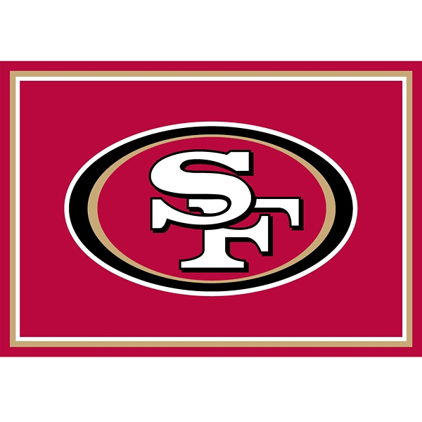 San Fransisco 49ers Area Rug, 3x4 | Kirklands Home