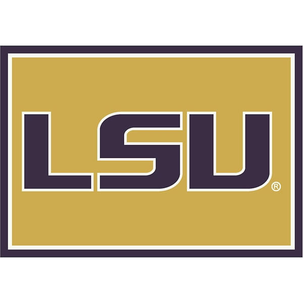 Louisiana State University Area Rug, 4x6 | Kirklands Home