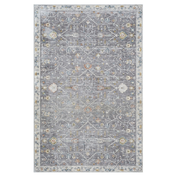 Gray Ivory Area Rug, 7x9 | Kirklands Home
