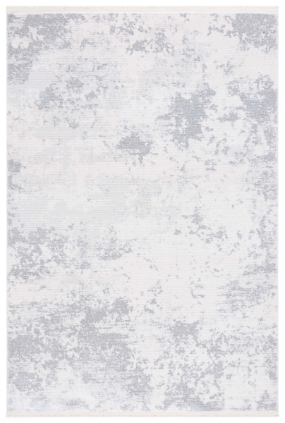 Gray and Ivory Whisper Abstract Area Rug, 8x10 | Kirklands Home