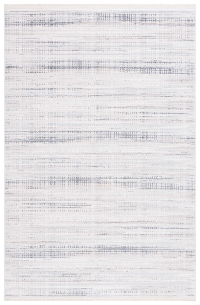 Gray and Ivory Whisper Striated Area Rug, 5x7 | Kirklands Home
