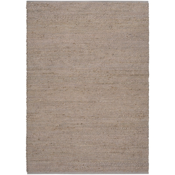Jaxon Gray Natural Jute Area Rug, 4x6 | Kirklands Home