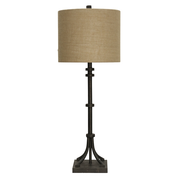 Bronze Iron Industrial Buffet Lamp Kirklands Home