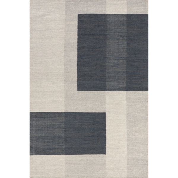 Blue Jay Colorblocked Wool Area Rug, 9x12 | Kirklands Home