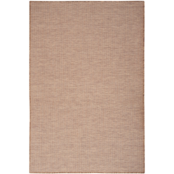 Brown Modern Positano Indoor/Outdoor Rug, 5x7 | Kirklands Home