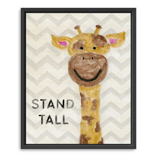Stand Tall Kids Framed Canvas Art Print, 26x32 | Kirklands Home