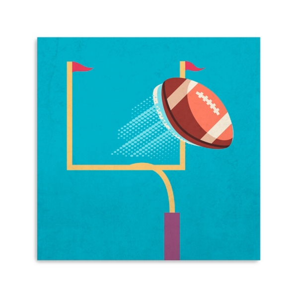 Blue Goal Getters Kids Canvas Art Print, 20x20 | Kirklands Home