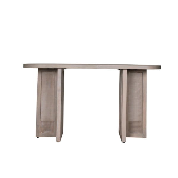 Gray Wood Wyeth Console Table | Kirklands Home