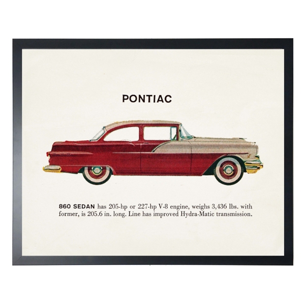 Vintage Pontiac Kids Framed Art Print | Kirklands Home