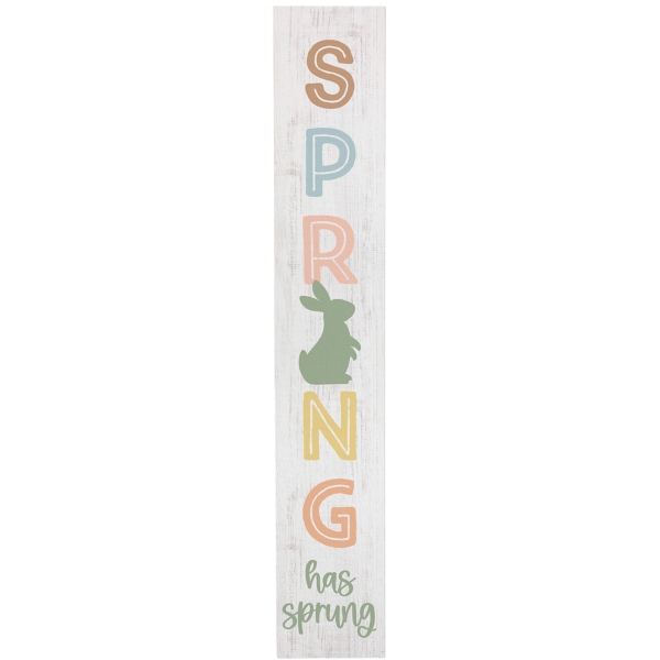 Spring Has Sprung Rabbit Porch Board | Kirklands Home