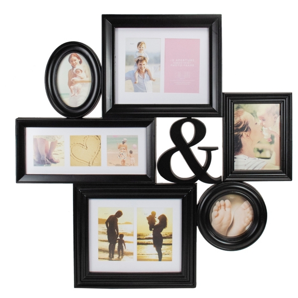 Black Multi-Size Collage Picture Frame | Kirklands Home