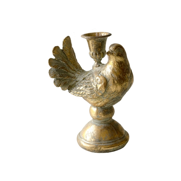 Gold Dove Taper Candle Holder | Kirklands Home