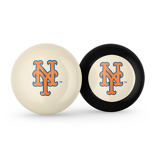 New York Mets Cue Ball & 8 Ball Gift Set | Kirklands Home