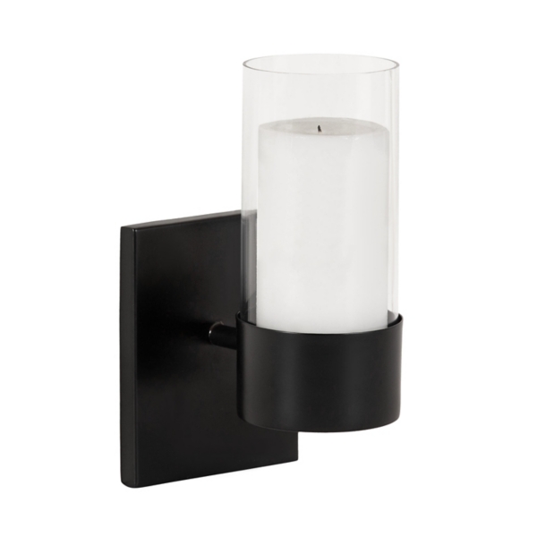 Black Metal Alexander Wall Sconce | Kirklands Home