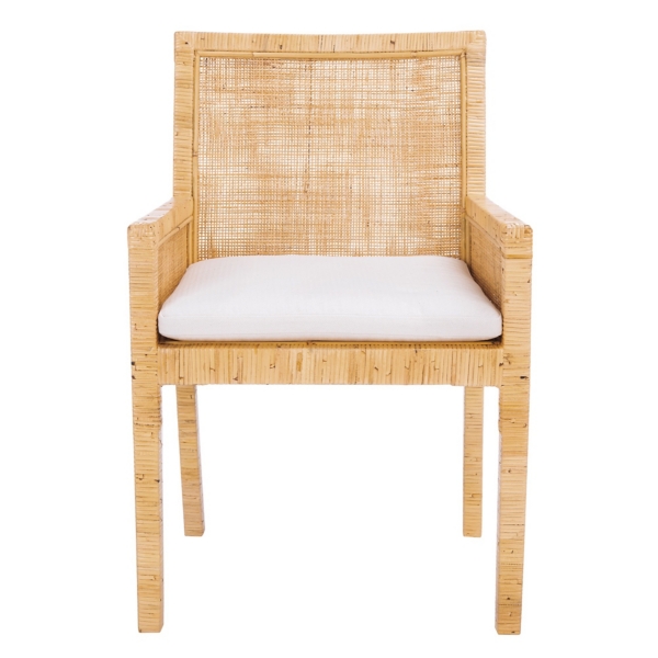 Natural Cane and Mango Wood Rayan Accent Chair | Kirklands Home