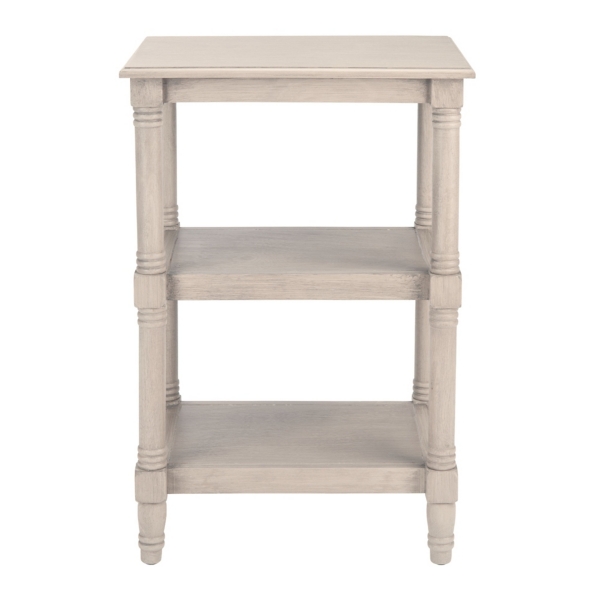 Gray 3-Tier Lida Traditional Accent Table | Kirklands Home