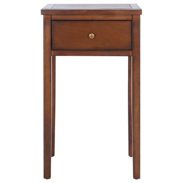 Brown Pine Rozalia Transitional Accent Table | Kirklands Home
