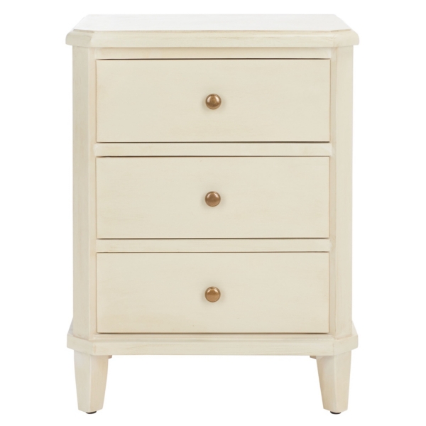 Ivory Poplar Lianne Transitional Accent Table | Kirklands Home
