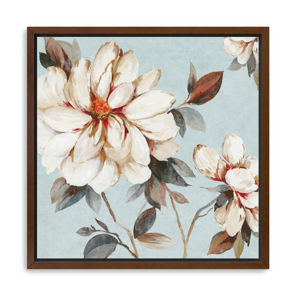 Floral Bliss I Framed Canvas Art Print, 22x22 | Kirklands Home