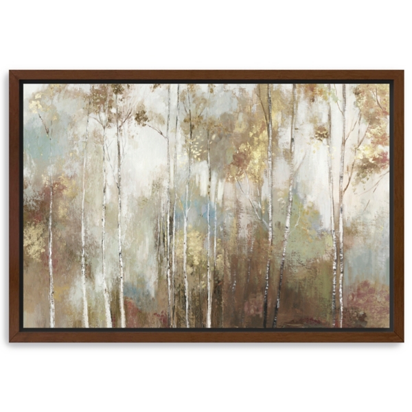 Fine Birch Trees Framed Canvas Art Print, 38x26 | Kirklands Home