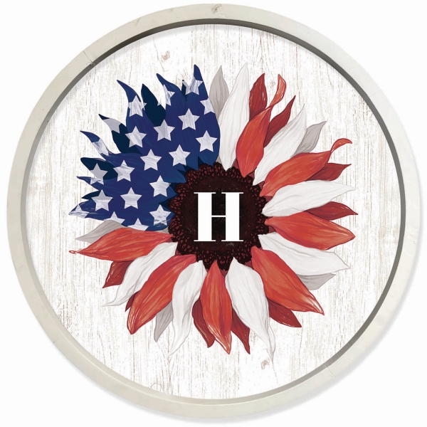 Personalized Sunflower Monogram Framed Art Print | Kirklands Home