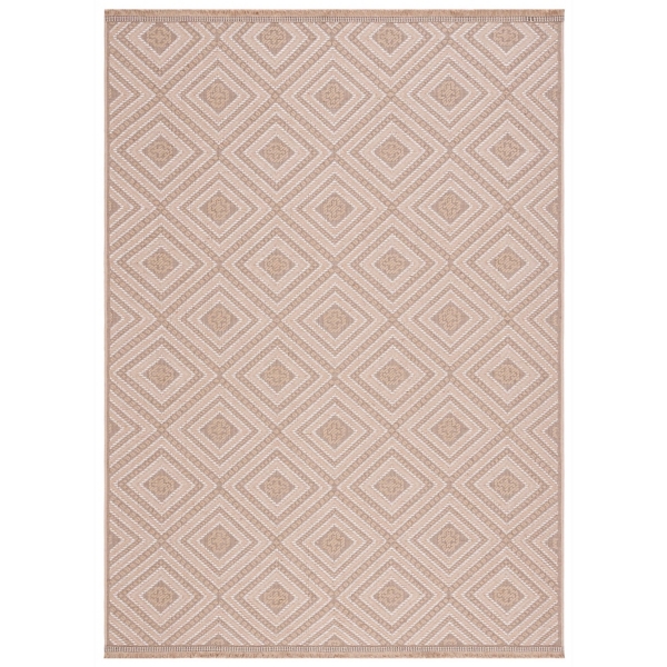 Natural Diamond Pattern Area Rug, 4x6 | Kirklands Home