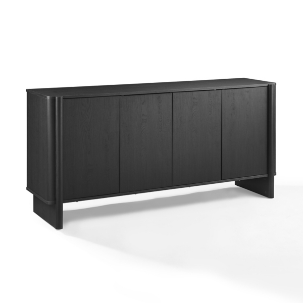Black Wesley Media Console | Kirklands Home
