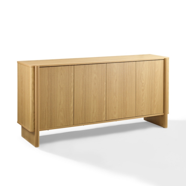 White Oak Wesley Media Console | Kirklands Home