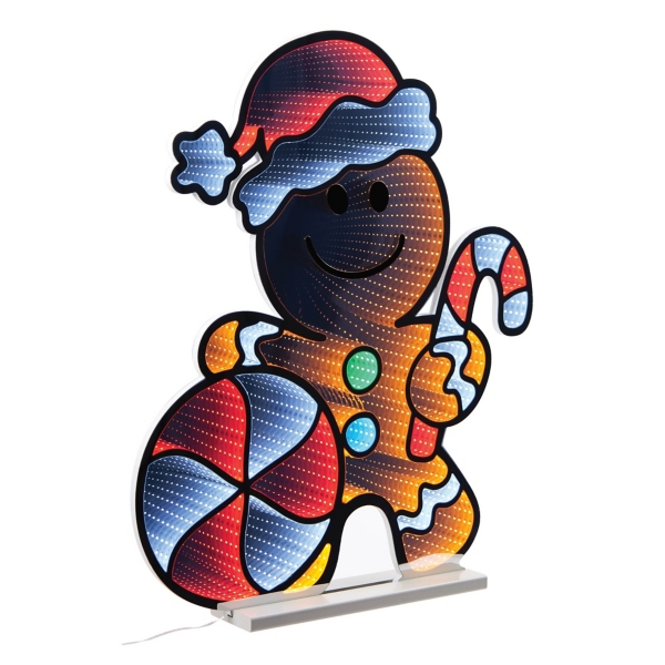 Peppermint Gingerbread Man Ekkolight | Kirklands Home
