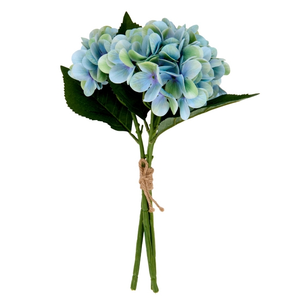 Realistic Blue Green Hydrangea Bundle, 14 in. | Kirklands Home