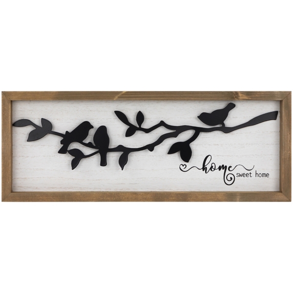 Home Sweet Home Birds Wall Plaque | Kirklands Home